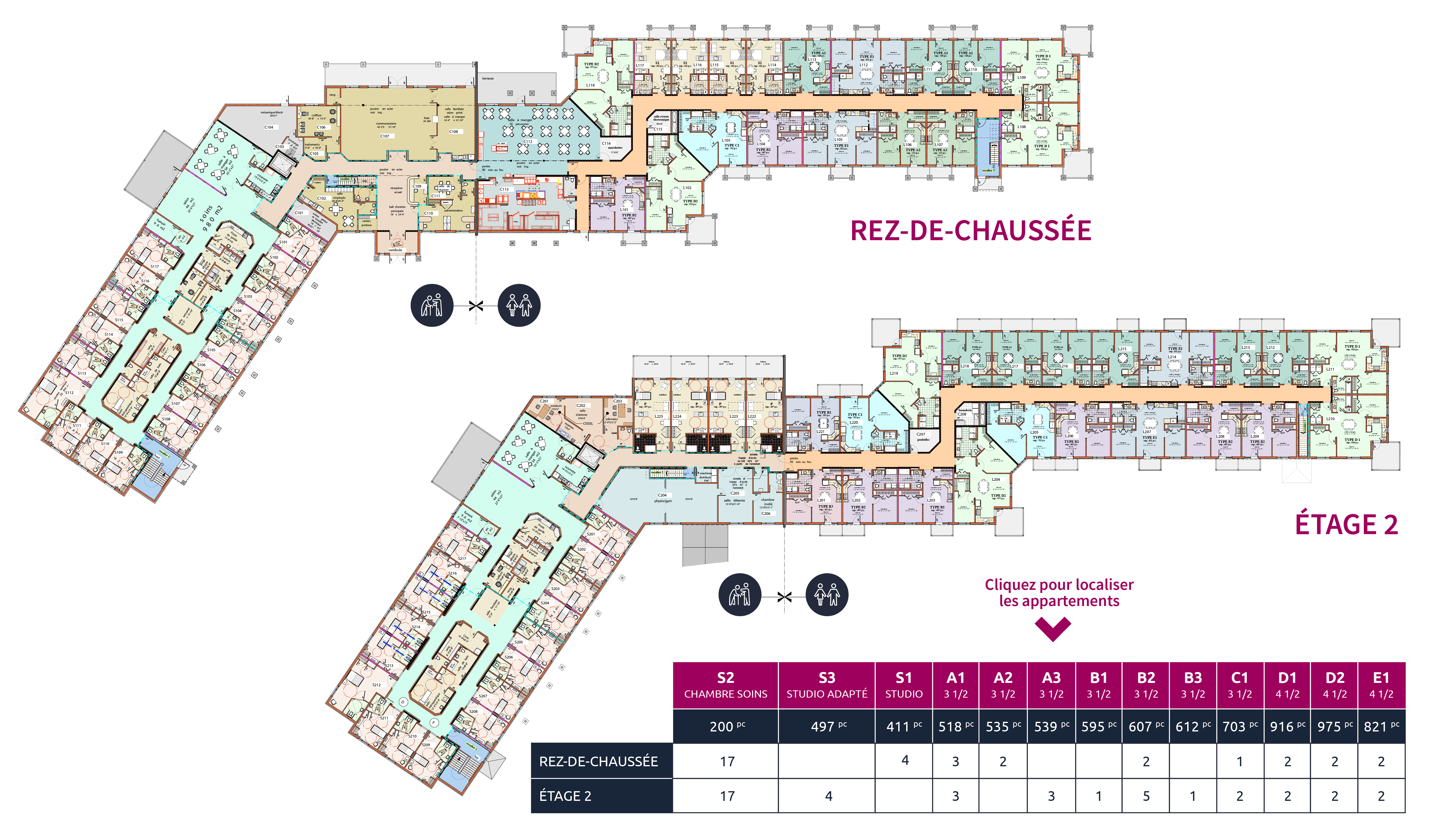 Plans des lieux | Résidence au cœur d'or